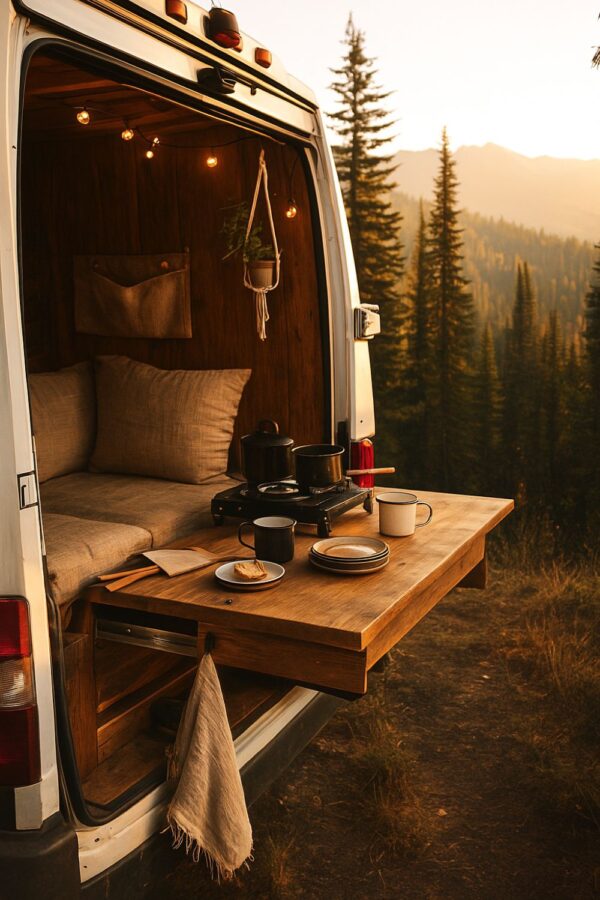 25+ Camper Van Dining Setup Ideas to Inspire Your Next Road Feast